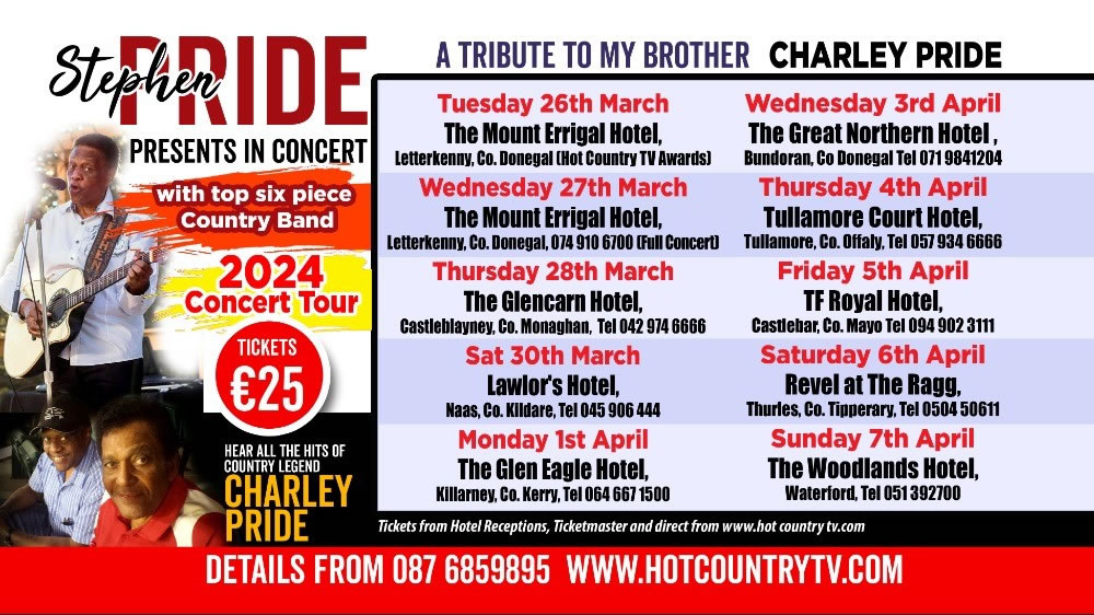 Stephen Pride - Live in Concert - Hot Country TV